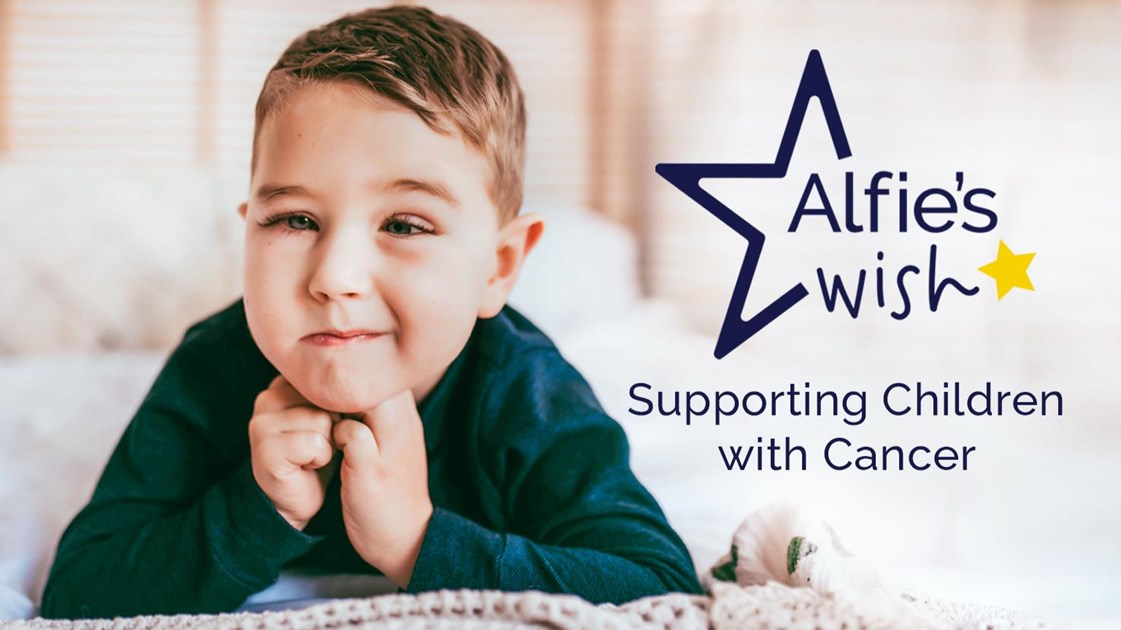 Stephen Godfrey is fundraising for Alfie's Wish