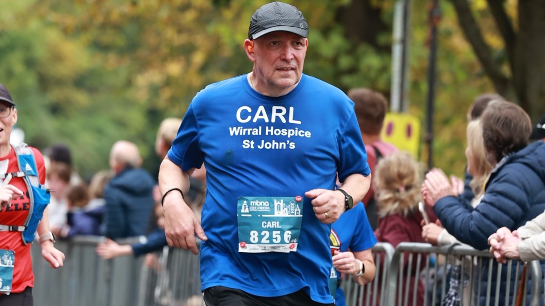 Carl Morgan is fundraising for Wirral Hospice St John's