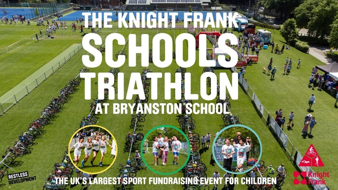 Knight Frank Schools Triathlon 2024 at Bryanston School - JustGiving