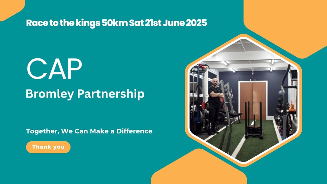 Massimo Massaro is fundraising for Bromley CAP Partnership