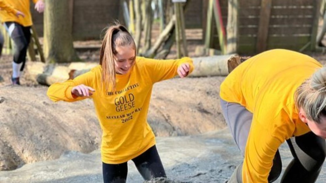 Nuclear Races Mud Run for Gold Geese - JustGiving