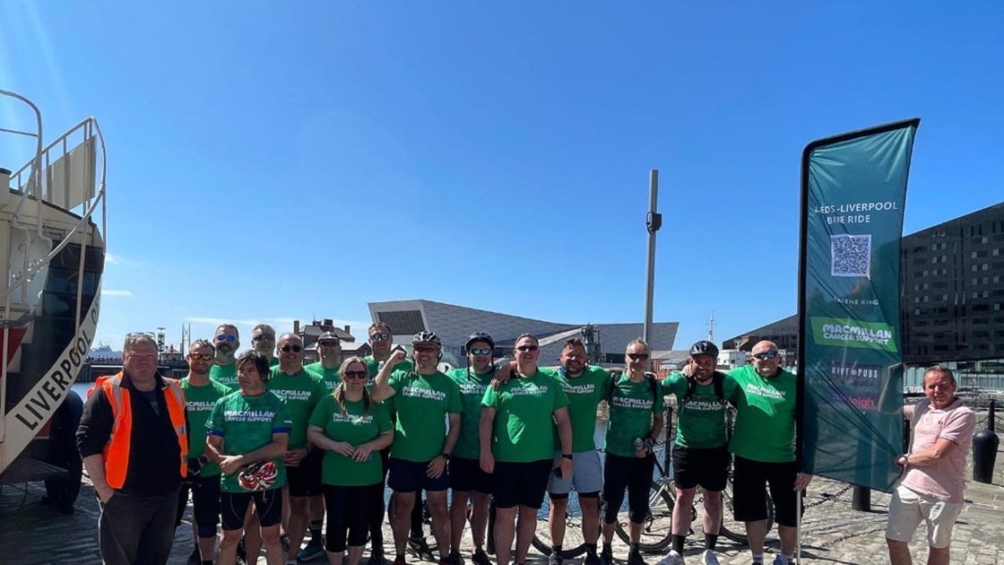 Leeds to Liverpool Bike Ride 2024 is fundraising for Macmillan Cancer ...