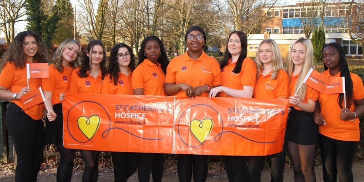 Hazelwick School is fundraising for St Catherine’s Hospice (Crawley)