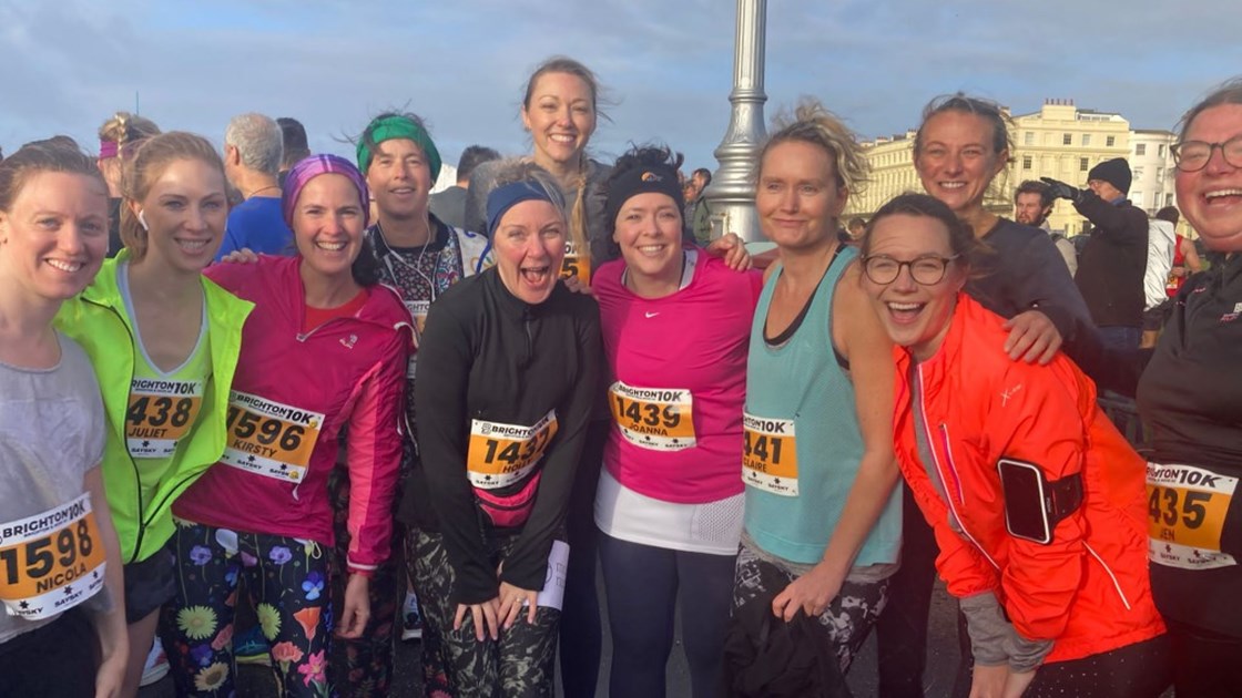 Brighton 10K marathon 17 November 2024 - JustGiving