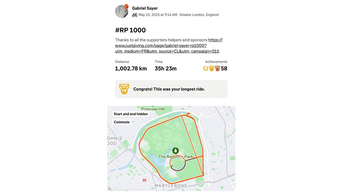 Gabriel Sayer is fundraising for Mind