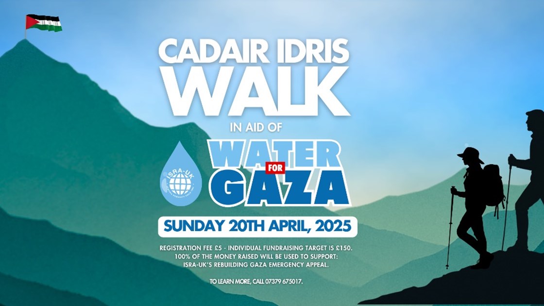 Cadair Idris Challenge – Water for Gaza! - JustGiving