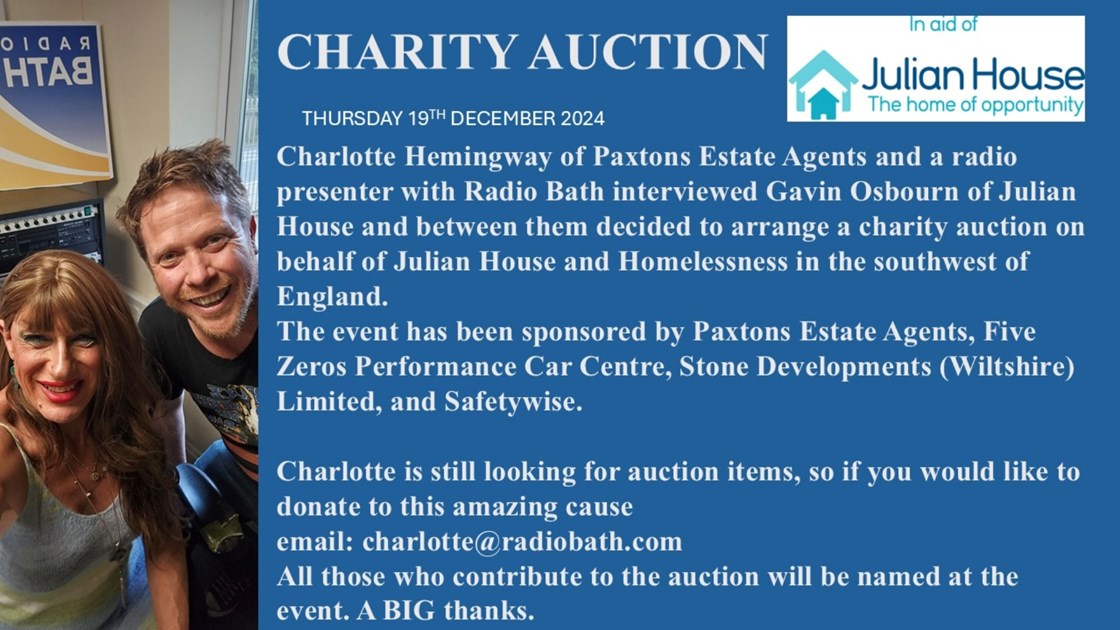 Charlotte Eden Hemingway is fundraising for Julian House