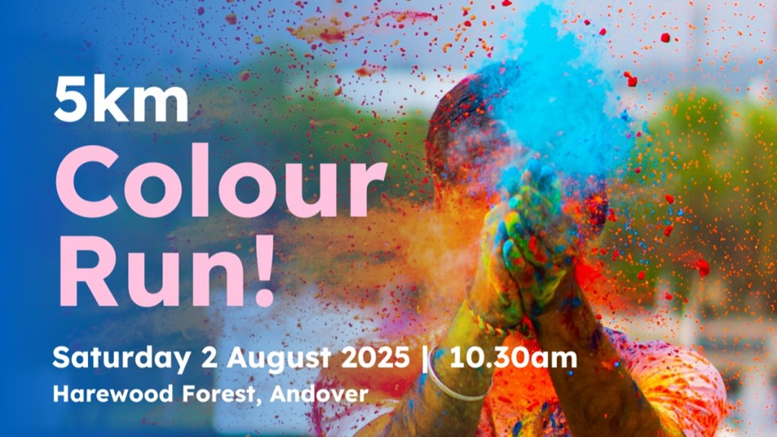 5km Colour Run 2025! - Hampshire Hospitals Charity - JustGiving