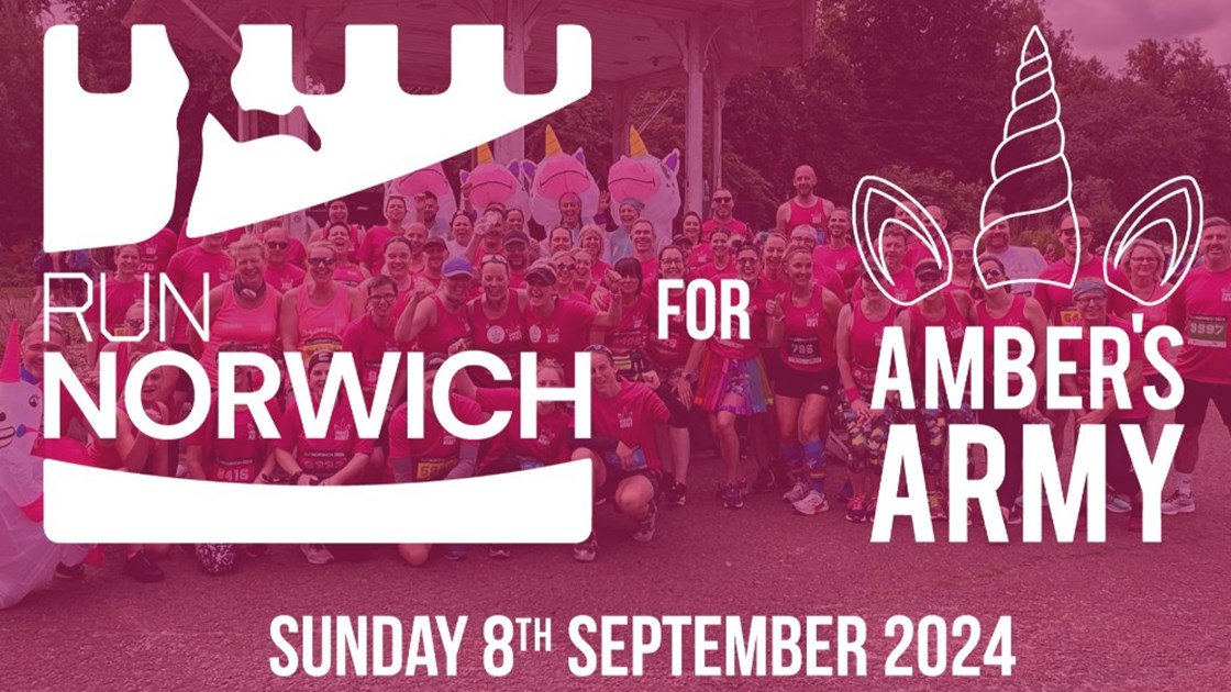 Run Norwich 2024 for Amber's Army - JustGiving