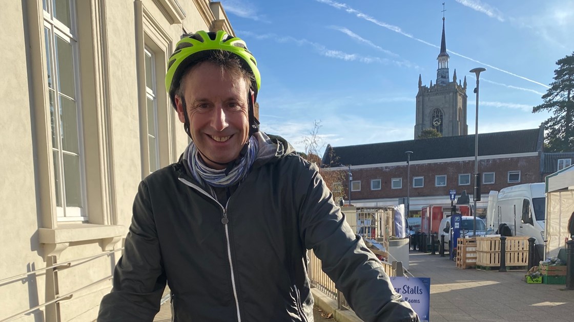 Mark Dimond is fundraising for Norfolk Churches Trust