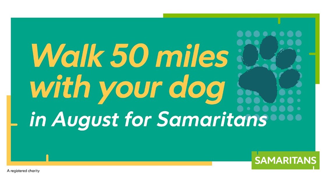 Walk 50 miles with your dog in August - JustGiving