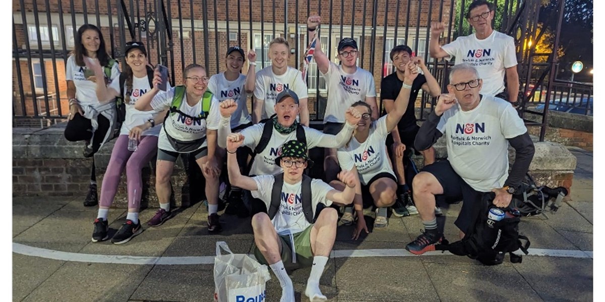 Alex Bush is fundraising for Norfolk and Norwich Hospitals Charity