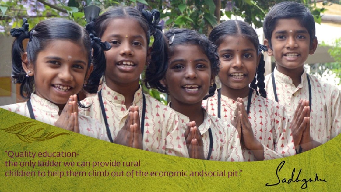 Isha Vidhya - Educating Rural India - JustGiving