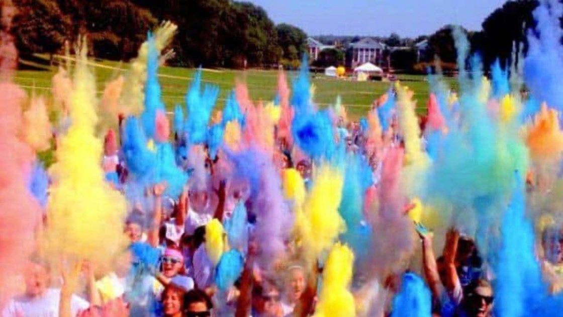 Sponsored Colour Run - JustGiving