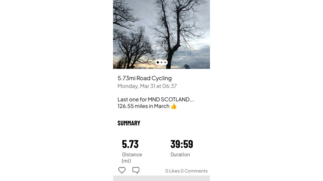 Lynda Macleod is fundraising for MND Scotland