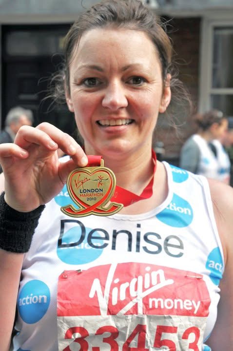 Denise Courtney is fundraising for Tommy’s, the pregnancy and baby charity