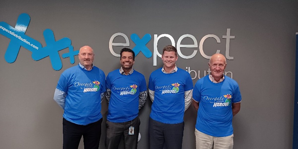 Expect Distribution is fundraising for Overgate Hospice