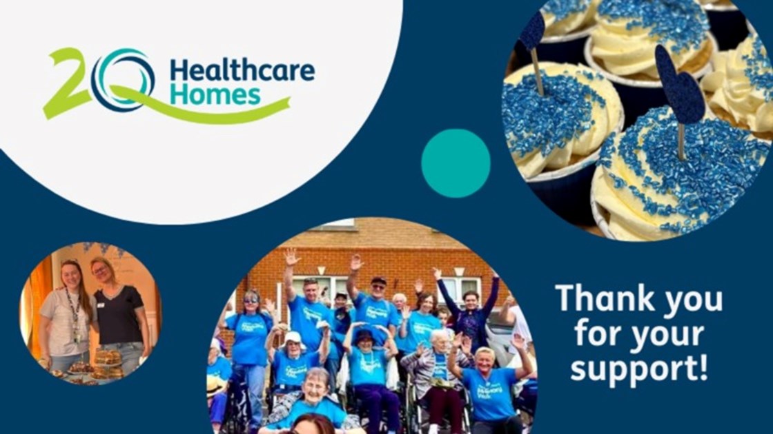 Healthcare Homes Group is fundraising for Alzheimer's Society