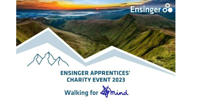 Ensinger UK is fundraising for Mind