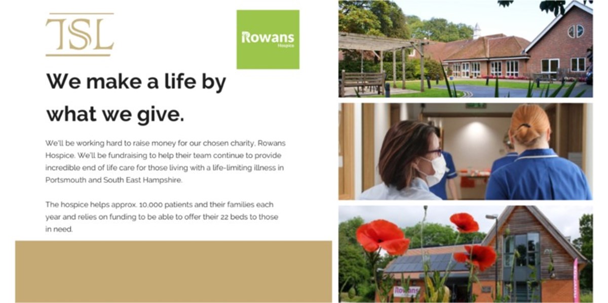 Topek Southern Ltd is fundraising for The Rowans Hospice