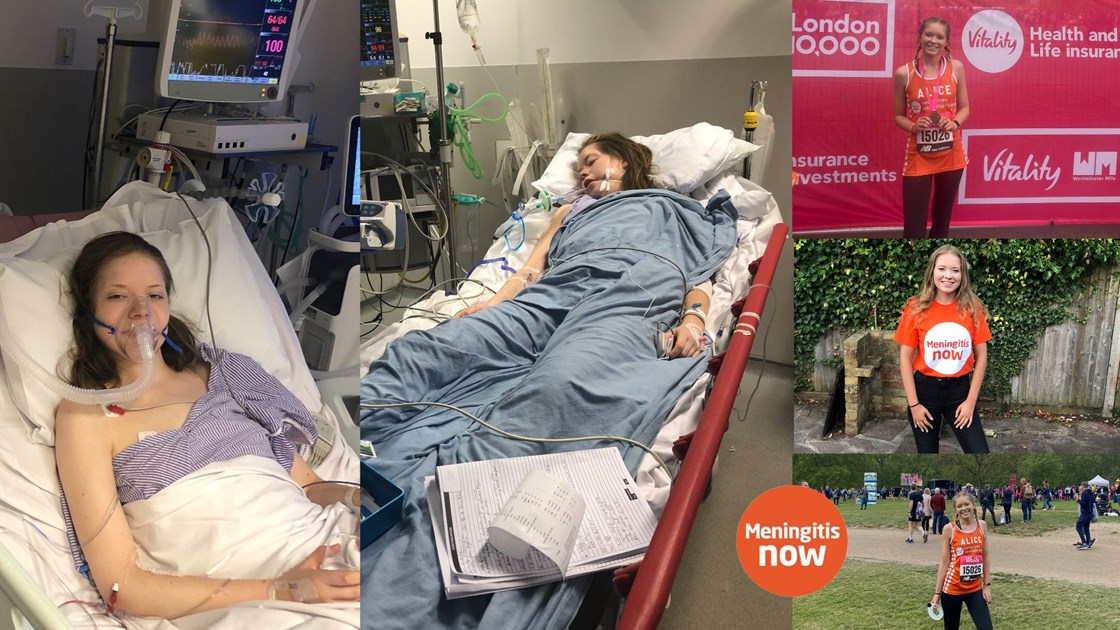 Alice Baird is fundraising for Meningitis Now