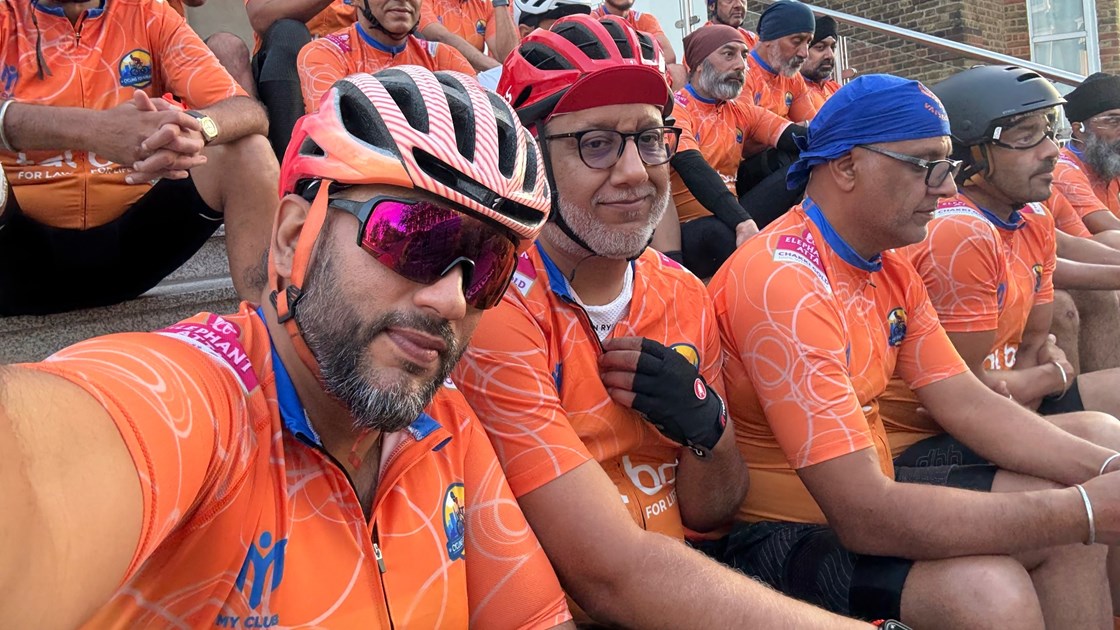Sunny Bahra is fundraising for Cycling For Humanity (UK)