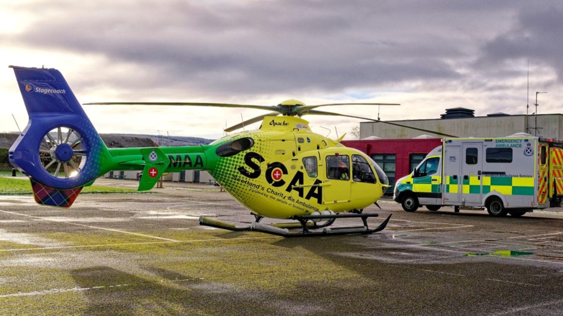 Eve Walker is fundraising for Scotland's Charity Air Ambulance