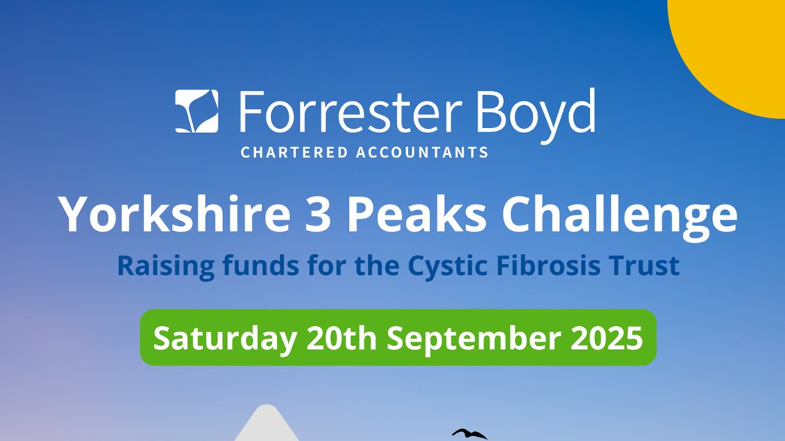 Forrester Boyd is fundraising for Cystic Fibrosis Trust