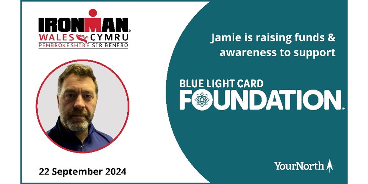Jamie Farr is fundraising for Blue Light Card Foundation