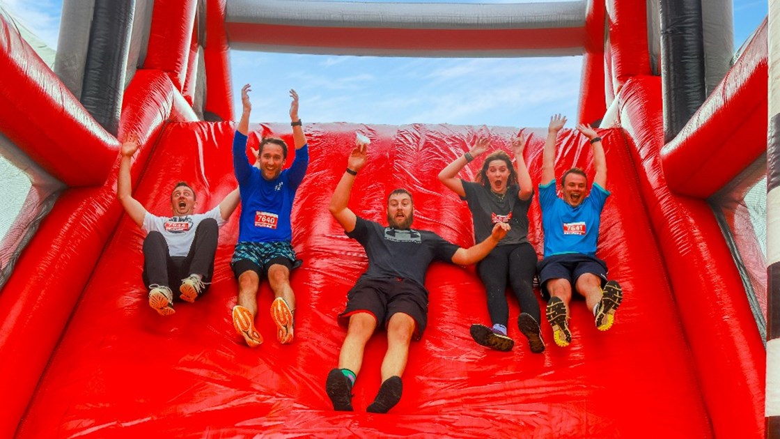 Inflatable 5k Lincoln - St Barnabas Hospice - JustGiving