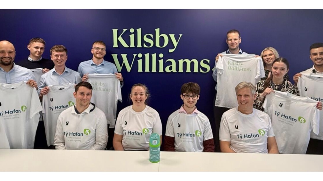 Kilsby Williams is fundraising for Tŷ Hafan