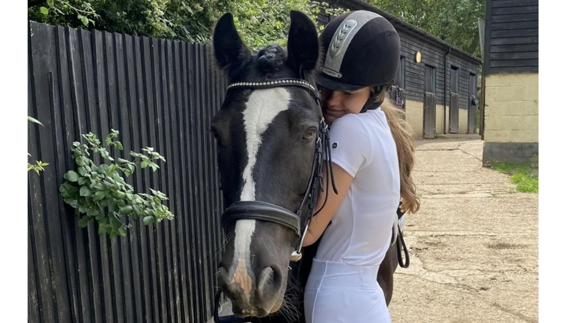 Ellie Harrington is fundraising for World Horse Welfare