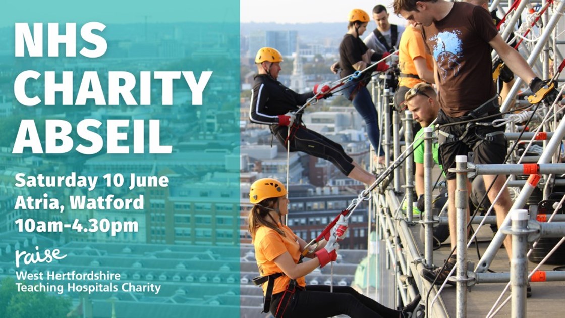 Christopher Parramore is fundraising for West Herts Hospitals Charity