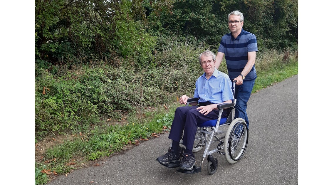Simon Cottrell is fundraising for Parkinson’s UK