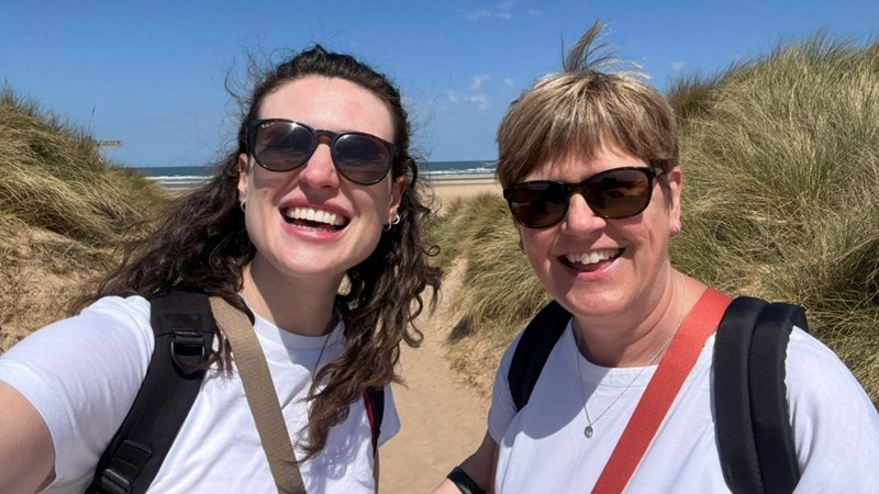 Lizzie Cavill is fundraising for Breast Cancer Now