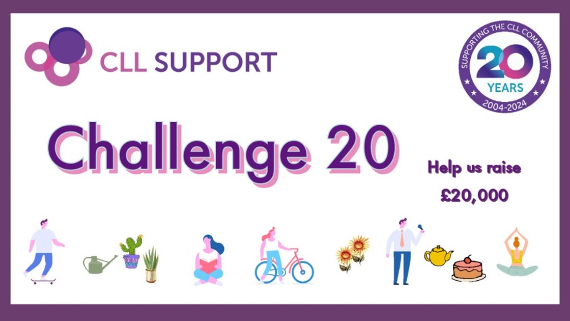 CLL Support 20th Anniversary - JustGiving