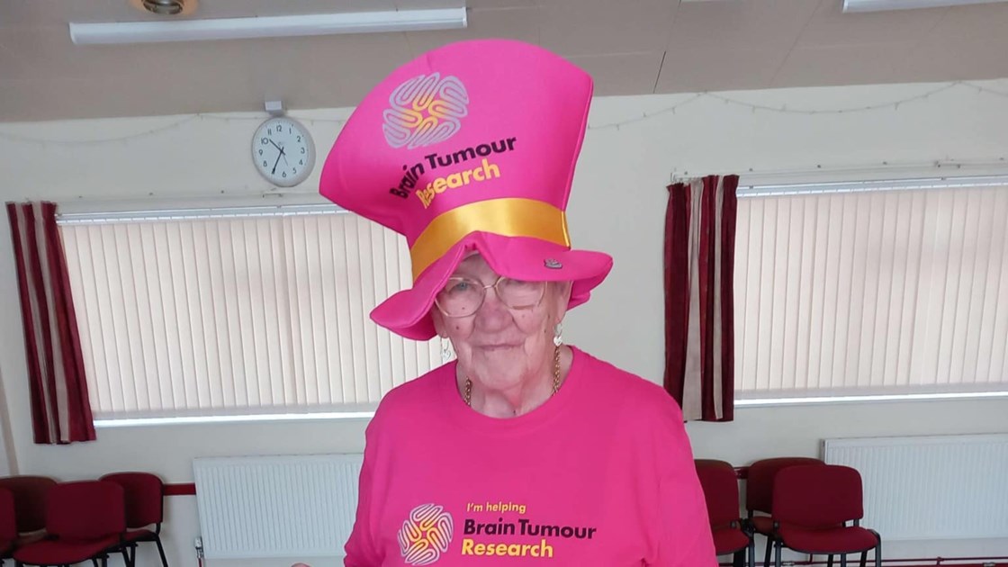 Margaret Bowler is fundraising for Brain Tumour Research
