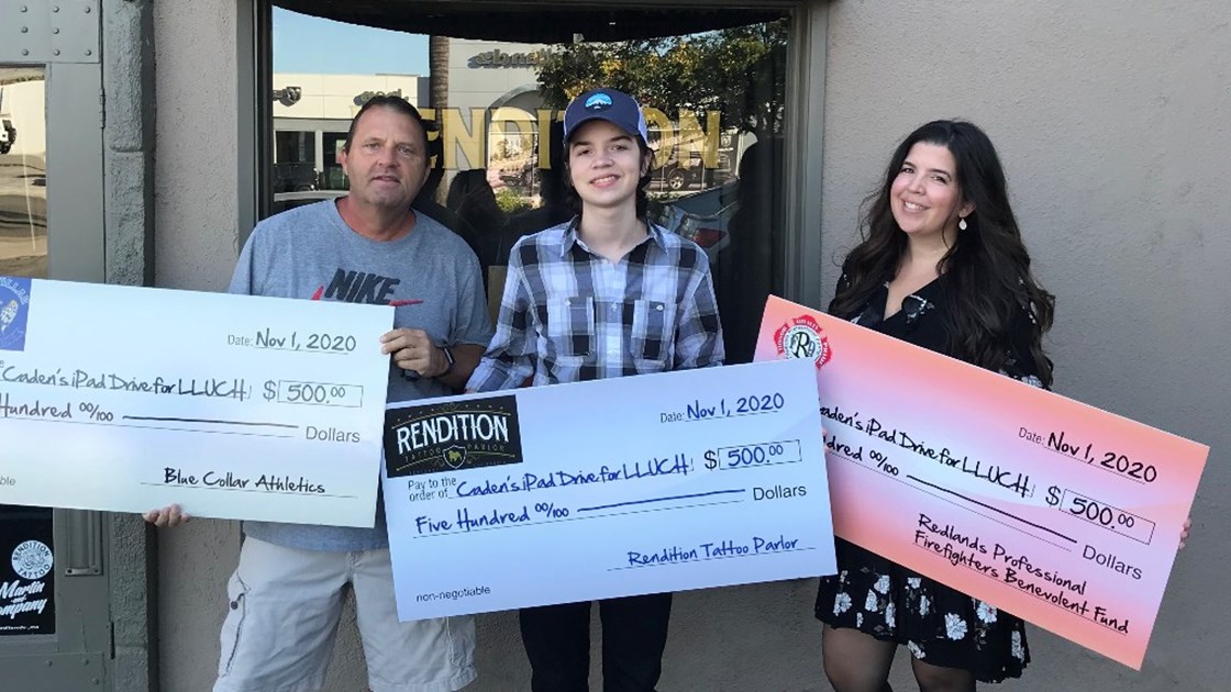 Caden Gives Back - 2023 and continuing... - JustGiving