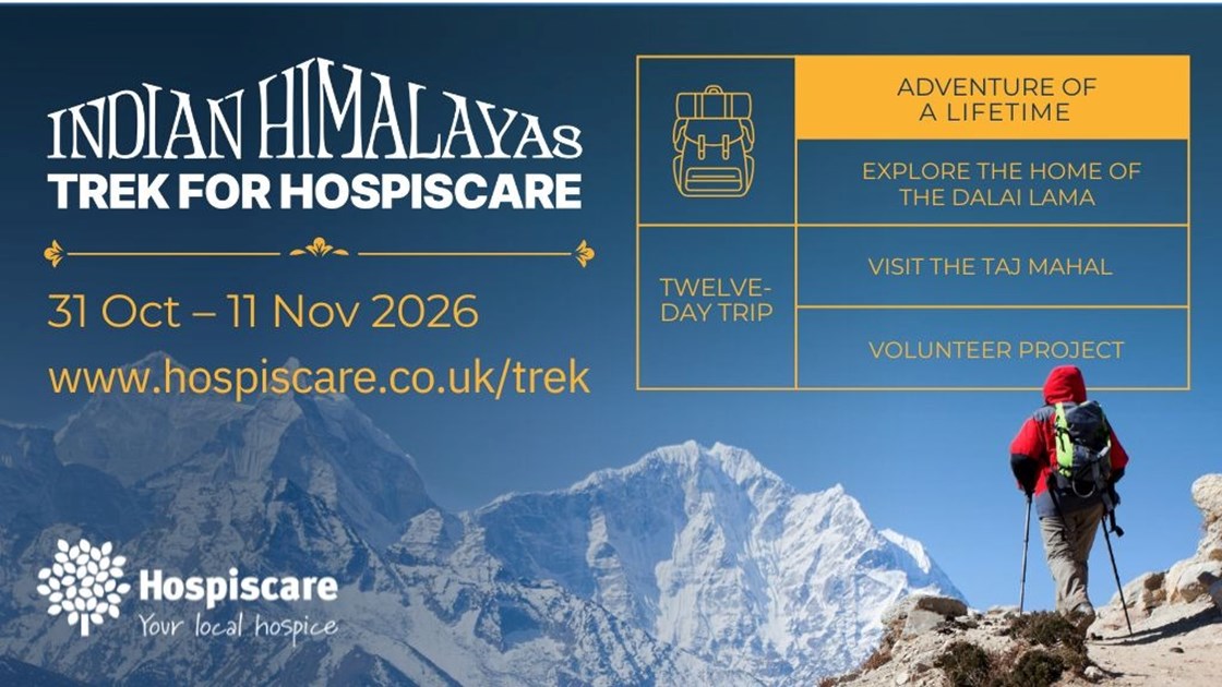 Emma England is fundraising for Hospiscare