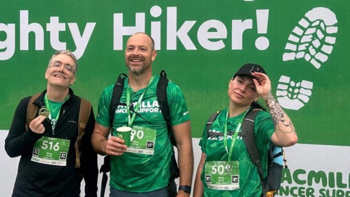 Andy Pryor is fundraising for Macmillan Cancer Support