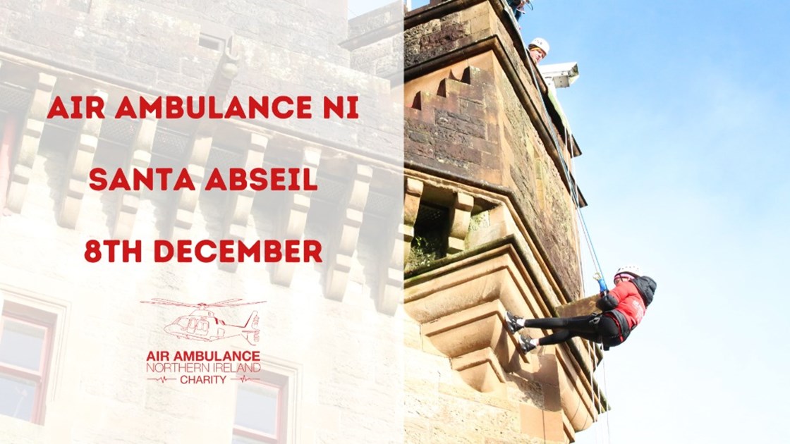 Air Ambulance NI Santa Abseil 2024 - JustGiving