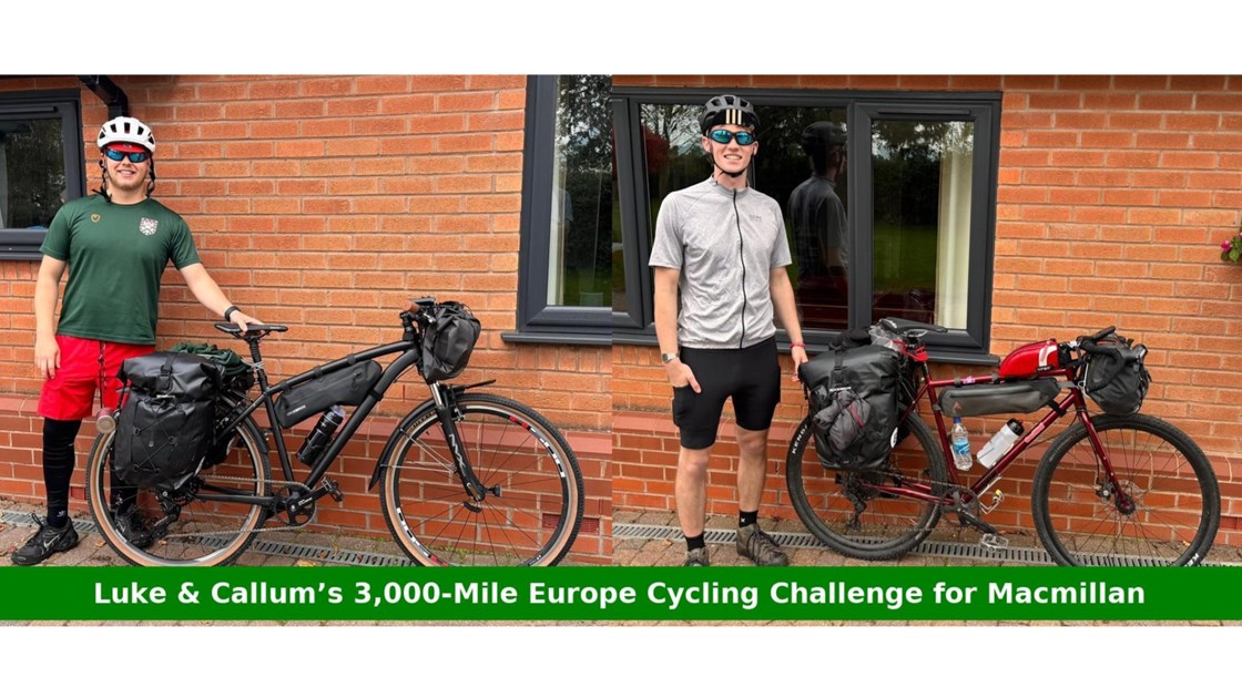 Luke Warren is fundraising for Macmillan Cancer Support