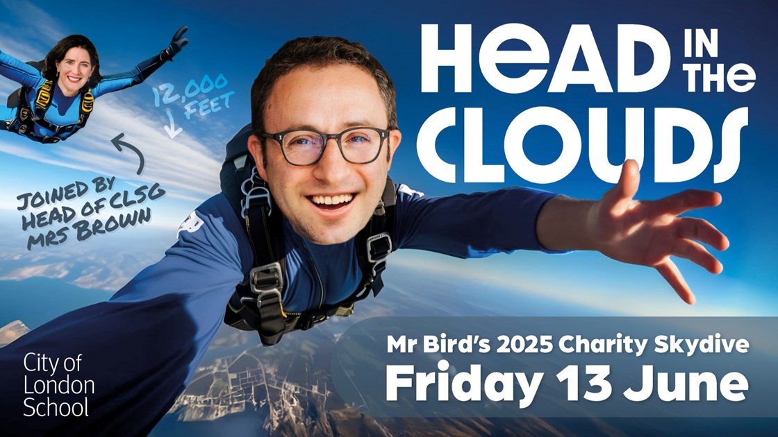 Alan Bird is fundraising for City of London School Charitable Trust