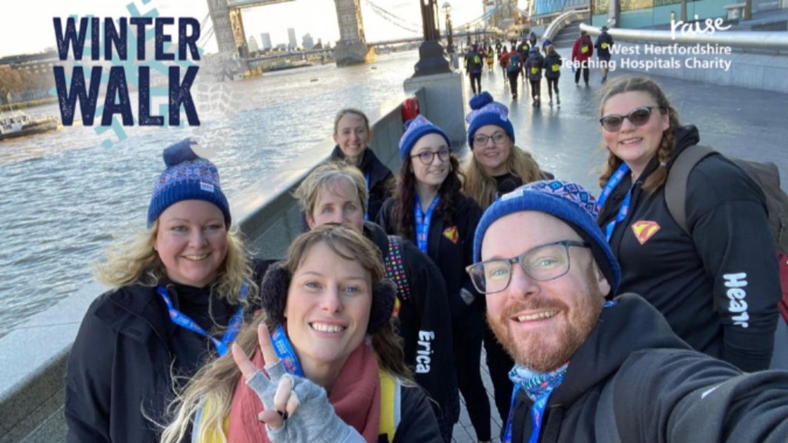 London Winter Walk - JustGiving