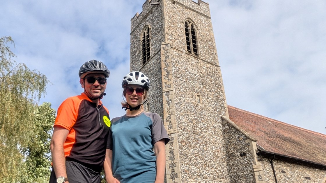 Callum Ringer is fundraising for Norfolk Churches Trust
