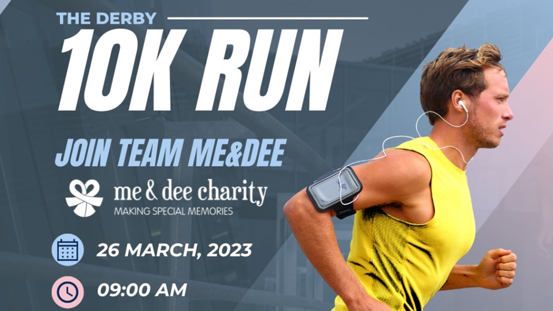Derby 10K Team me&dee 2023 - JustGiving