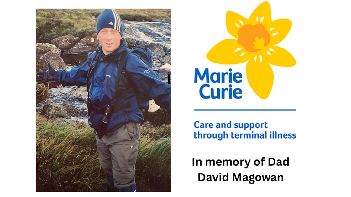 Clive Magowan is fundraising for Marie Curie