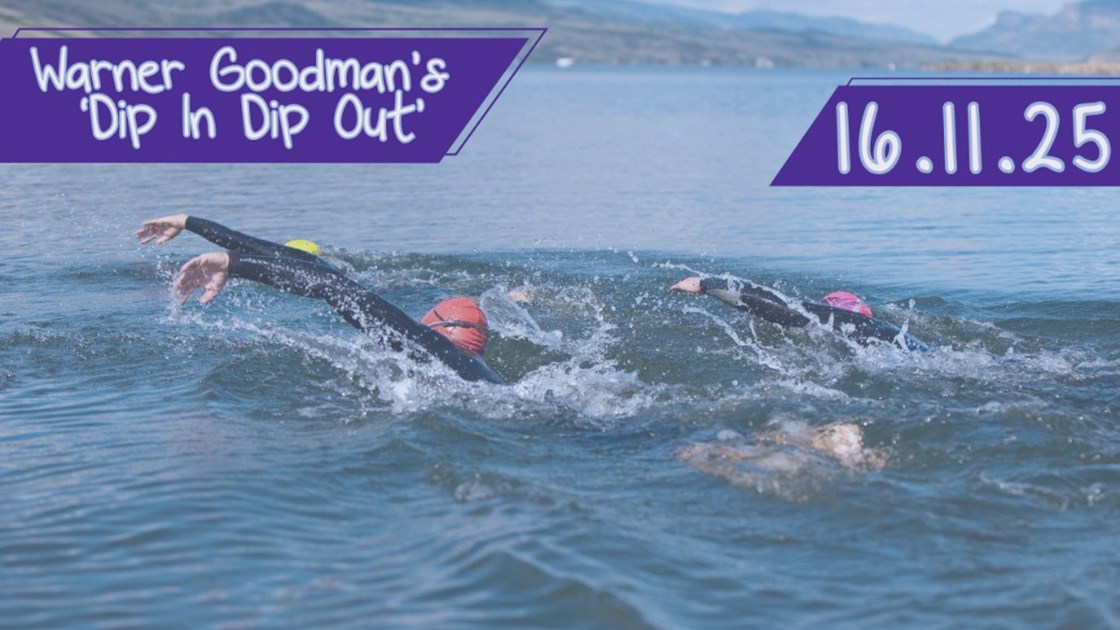 Warner Goodman - 'Dip In, Dip Out' Cold Water Swim - JustGiving