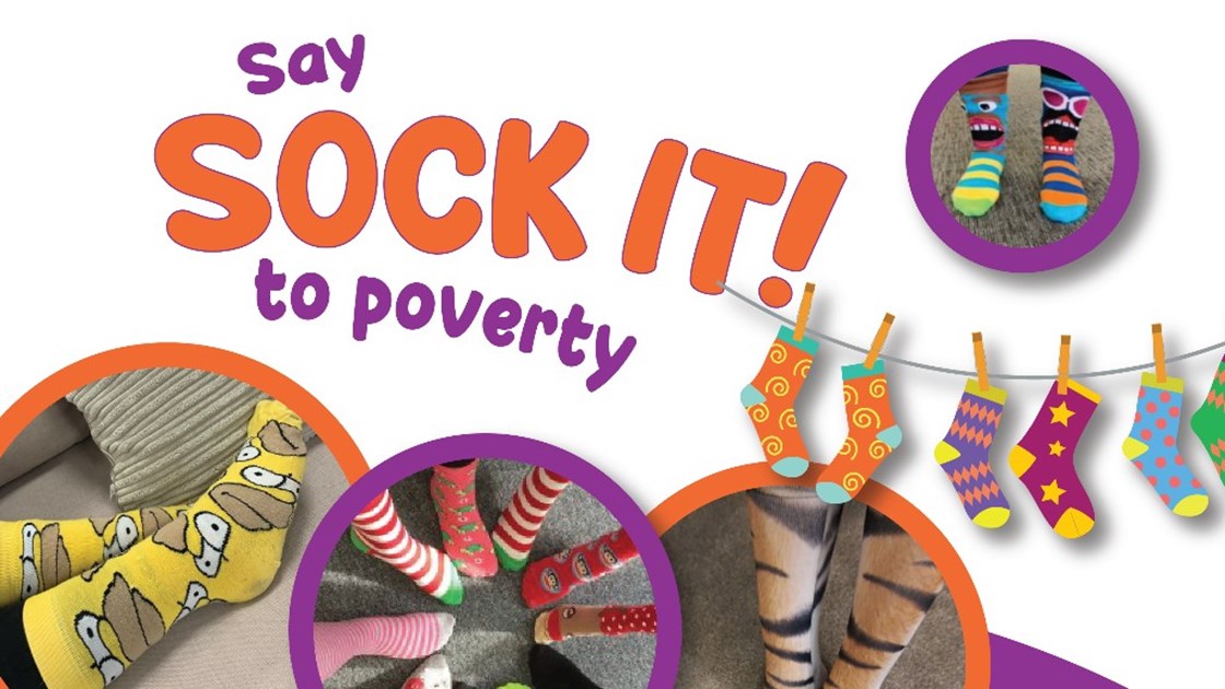 Say 'SOCK IT! To Poverty' - JustGiving