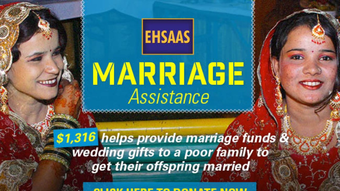 Marriage Assistance - JustGiving